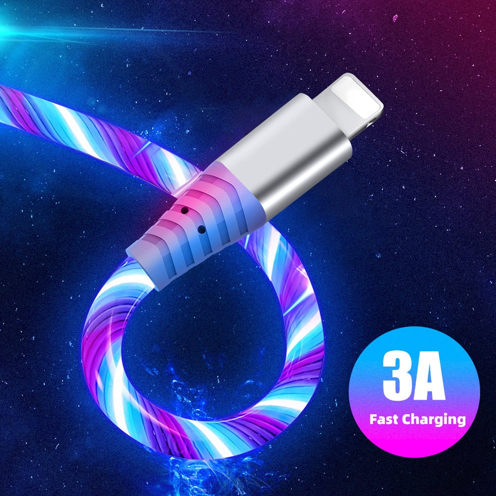 Ambient Flowing LED iphone/ipad Charger – Ambient Car Vibes